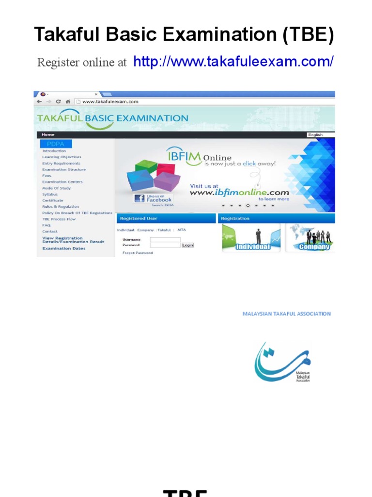 Training-Takaful Reg TBE User Guide | PDF | Computing