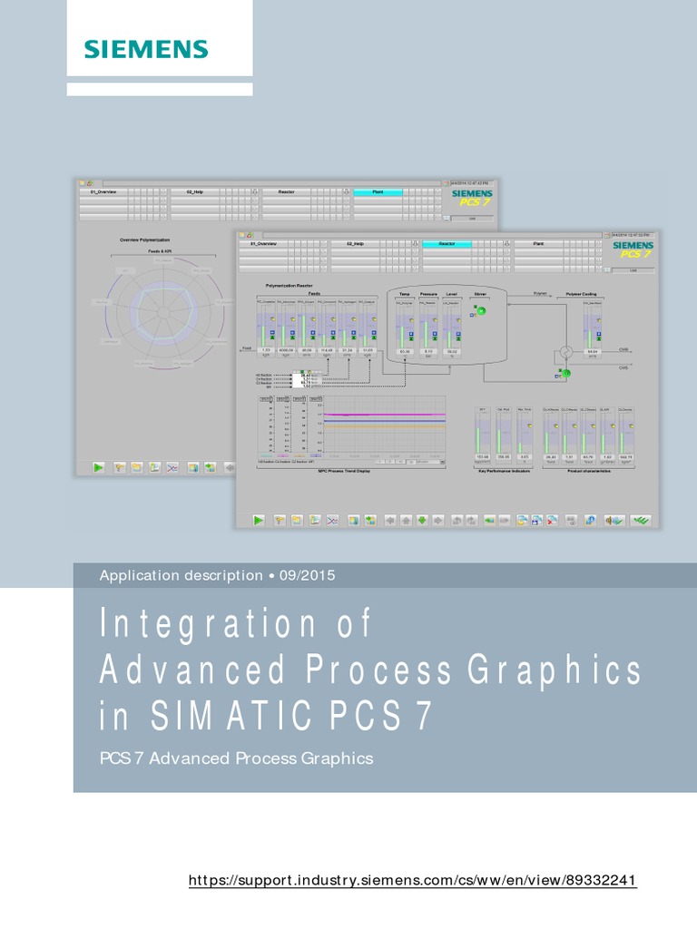 PCS7 APG Integration DOC en | PDF | Personal Computers | Chemical Reactor