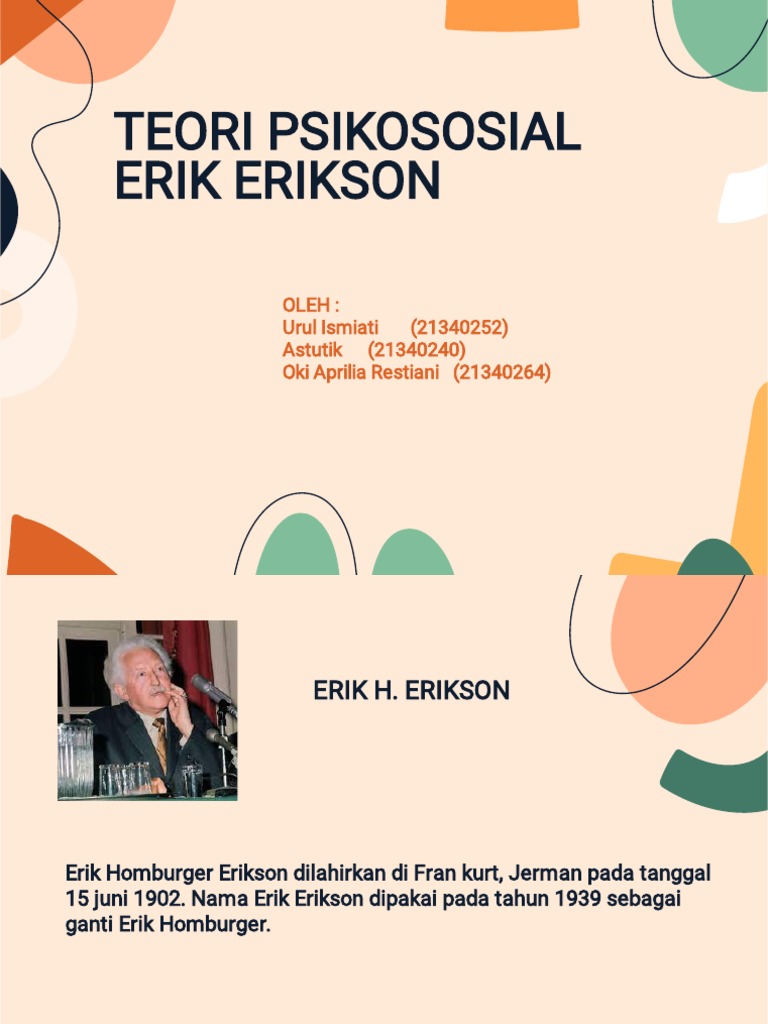 Kel 2.TEORI PSIKOSOSIAL ERIK ERIKSON | PDF Kel 2.TEORI PSIKOSOSIAL ERIK ERIKSON | PDF
