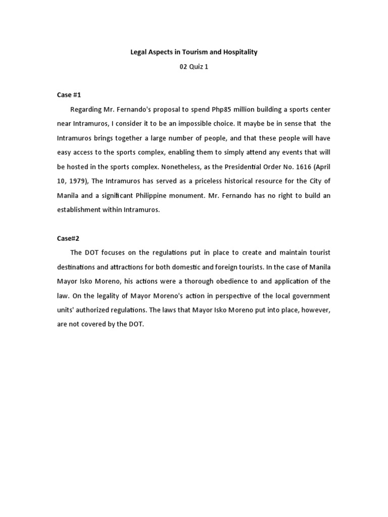 02 Quiz 1 Legal | PDF