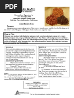 Bean Game Activity | PDF | Meal | Foods