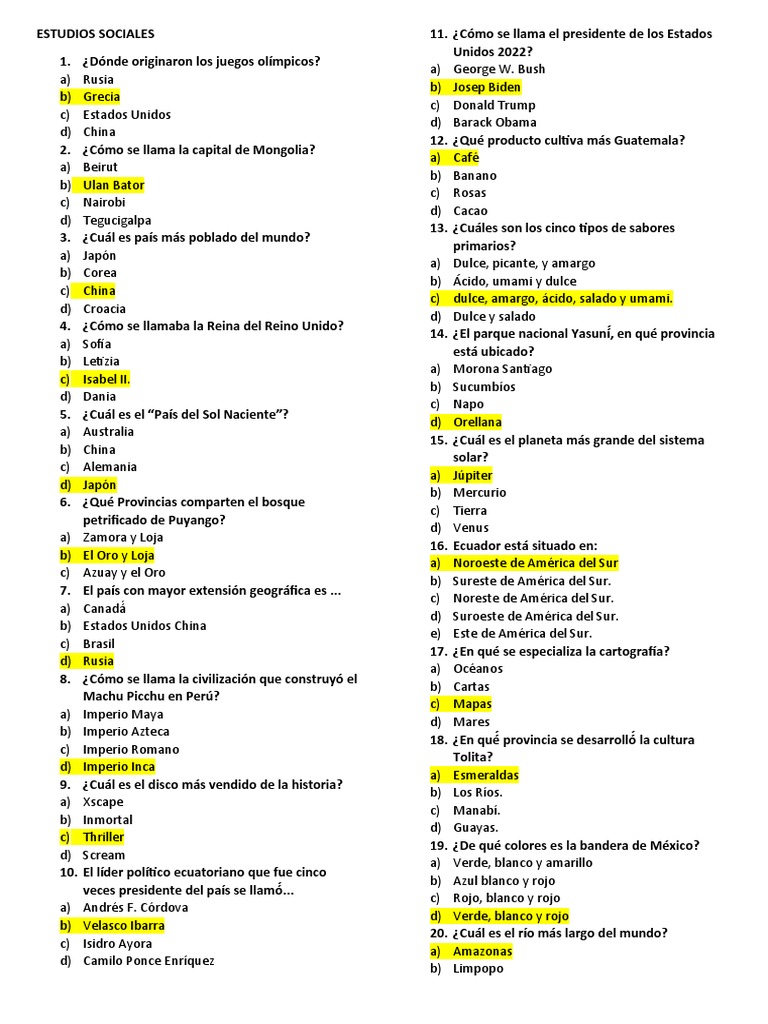 ESTUDIOS SOCIALES Uteq | PDF | Américas | América del Sur