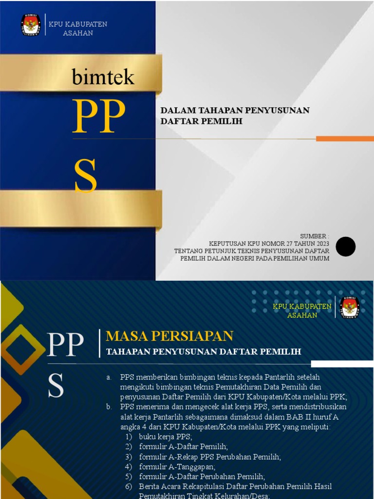 Materi Bimtek PPS | PDF