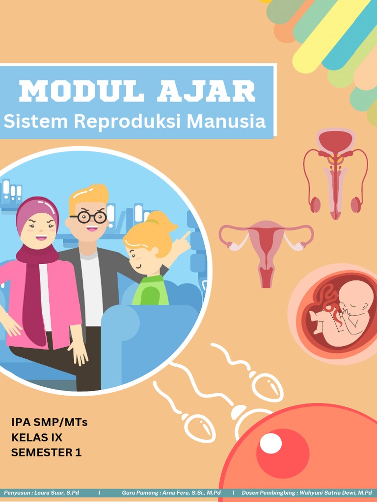 Modul Ajar Sistem Reproduksi Kelas 9 | PDF
