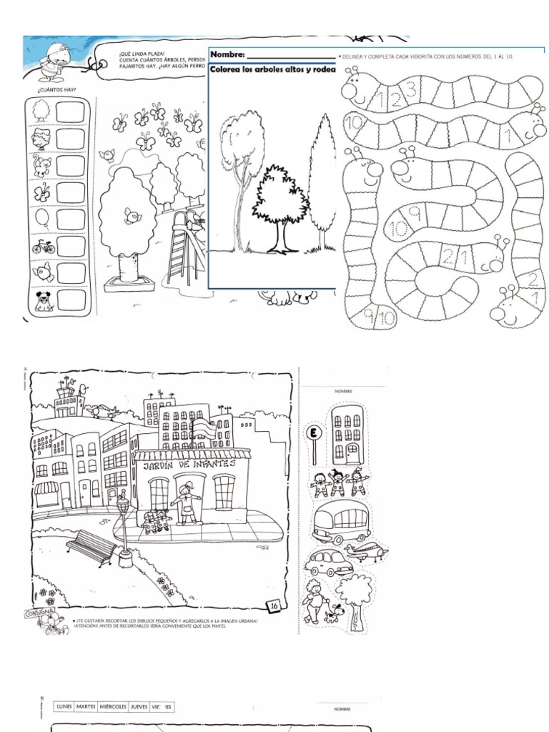 Ejercicios - 1er GRado Primaria | PDF