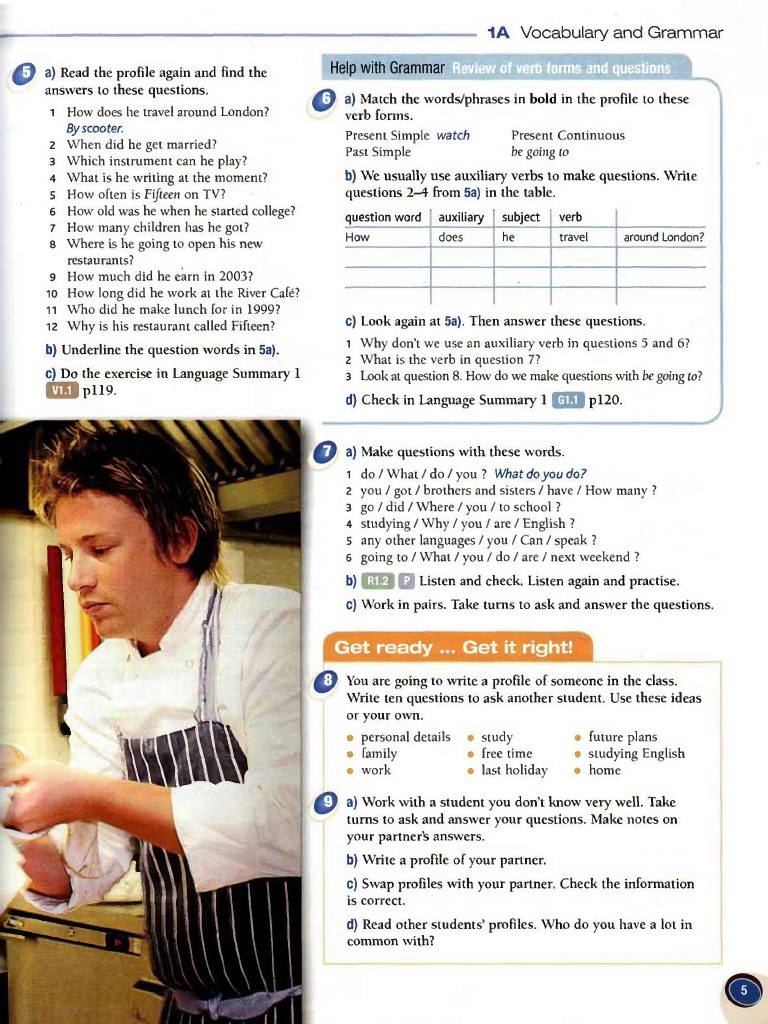 Face2Face Pre Intermediate SB-5 | PDF