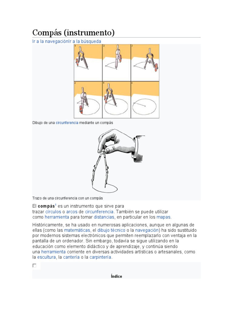 COMPAS | PDF | Herramientas | Equipo