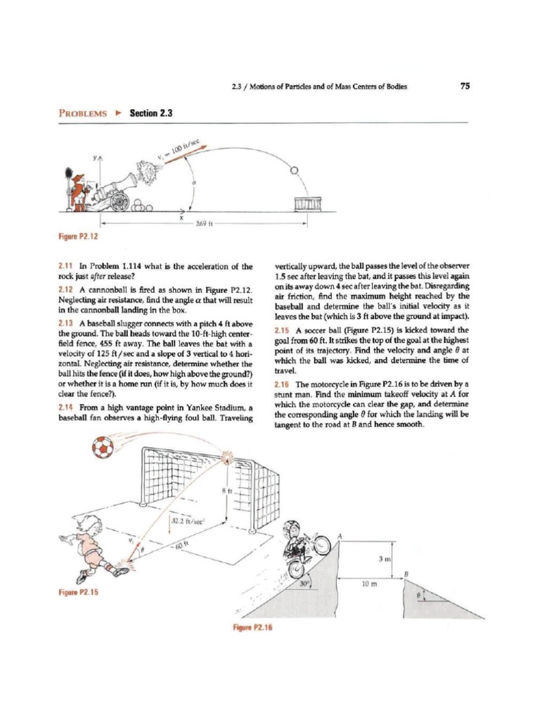 PS2 Problems | PDF | Force | Friction