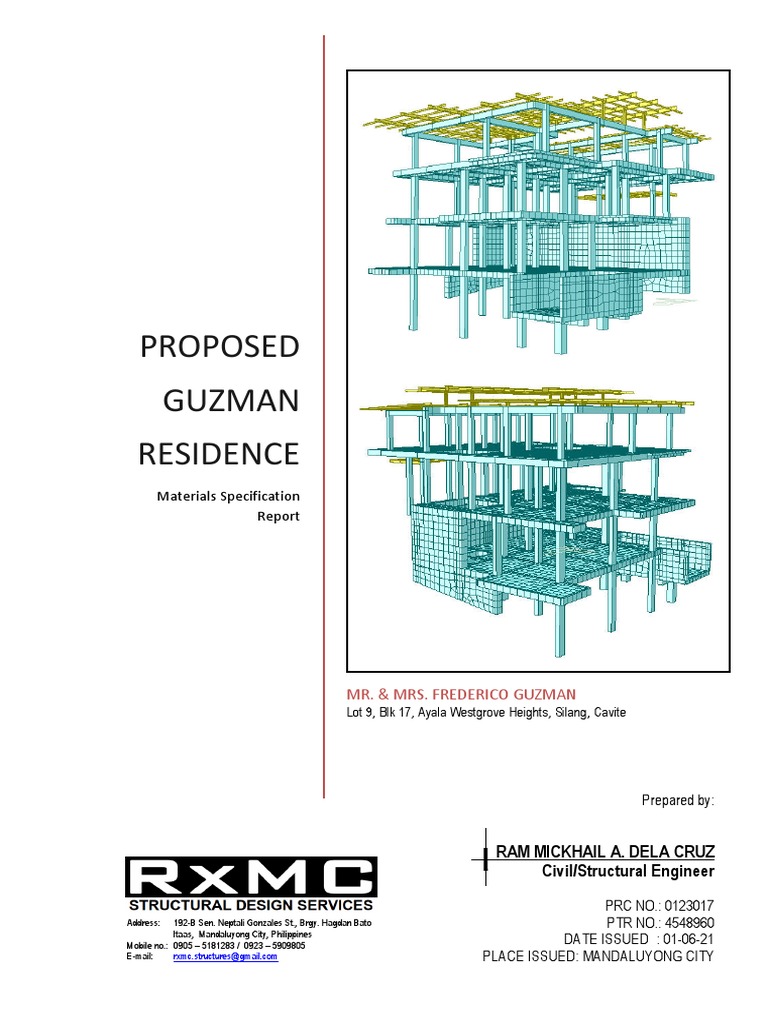 Structural Specifications PDF | PDF | Concrete | Welding