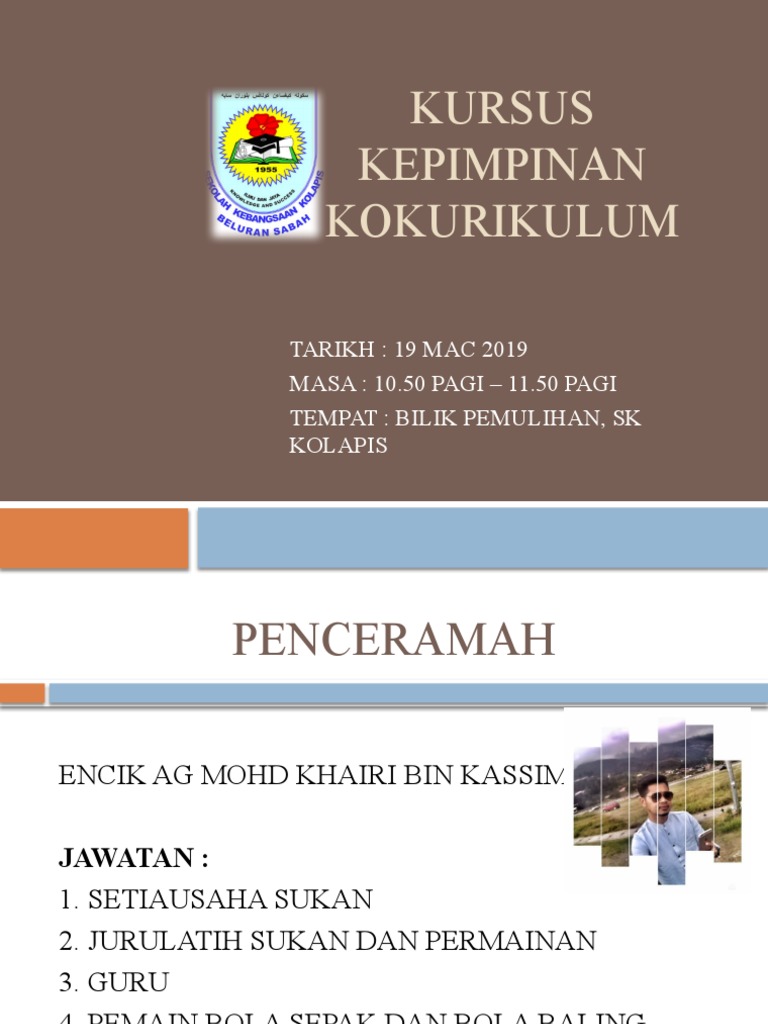 Kursus Kepimpinan Kokurikulum | PDF