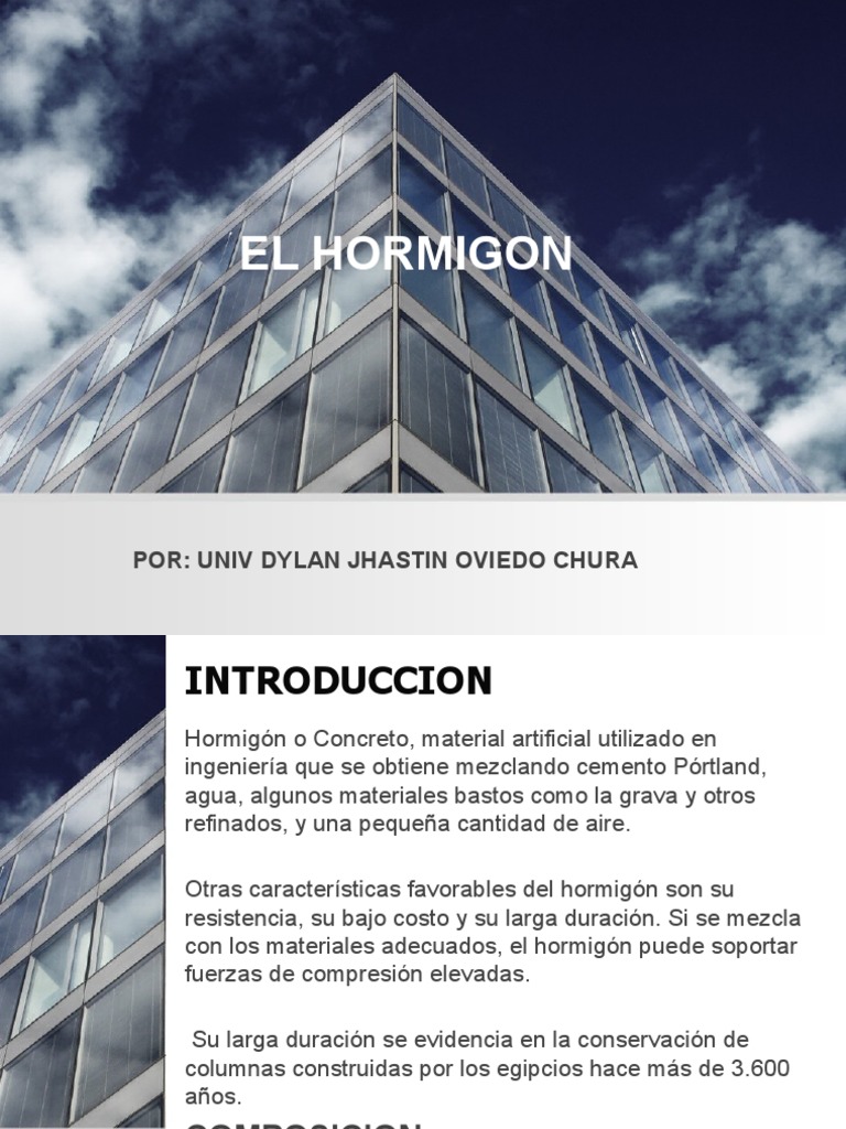 Presentacion El Hormigon | PDF