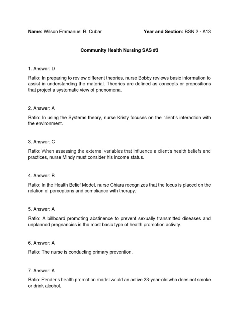 Cubar - CHN Sas #3 | PDF | Self-Improvement