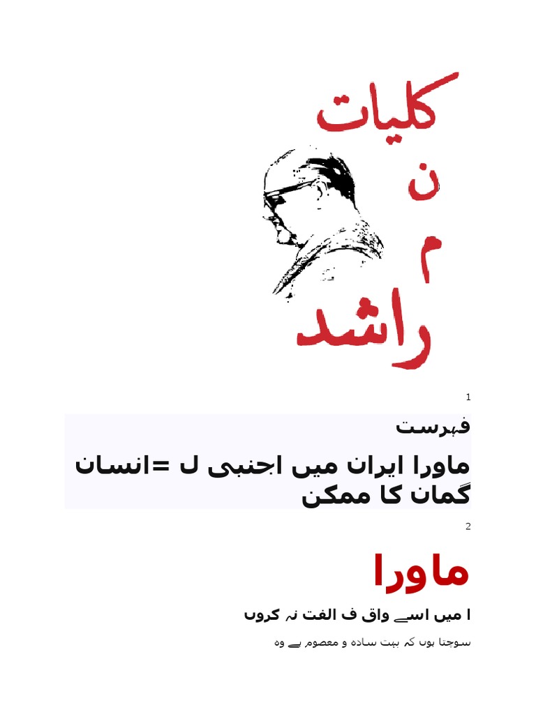 Kuliyat e Noon Meem Rashid | PDF