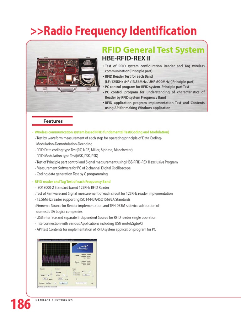 Hbe-Rfid-Rex Ii | PDF | Radio Frequency Identification | Modulation