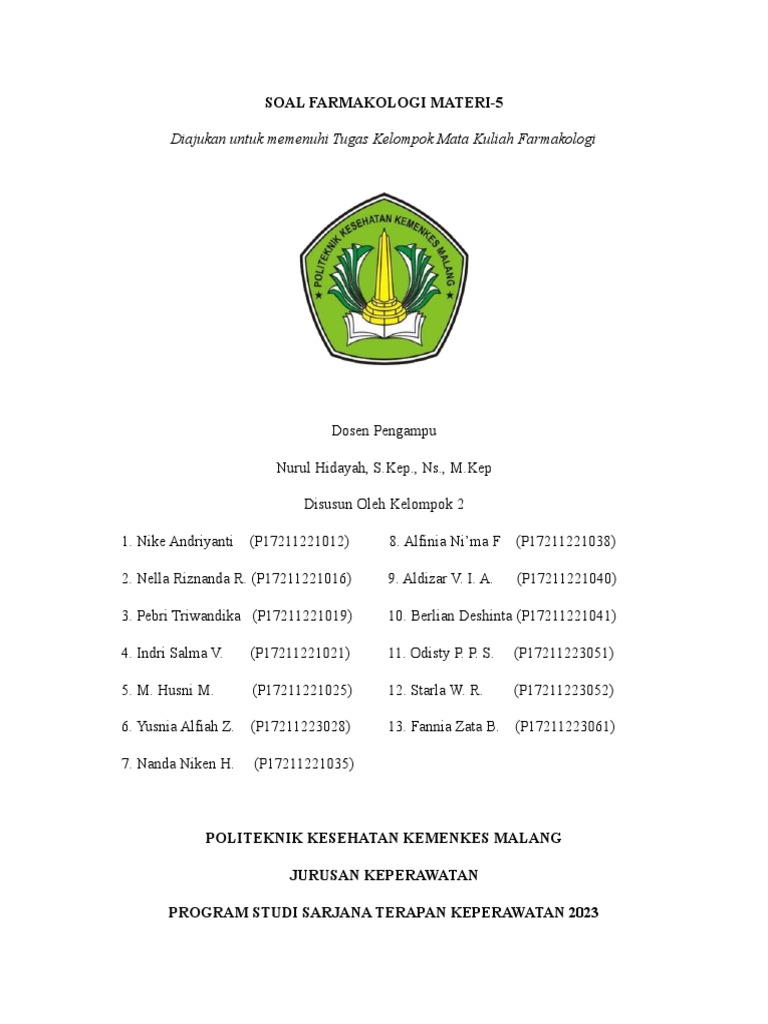 1a - Kel 2 - Materi Ke-5 | PDF