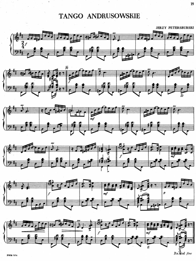 Tango Andrusowskie | PDF