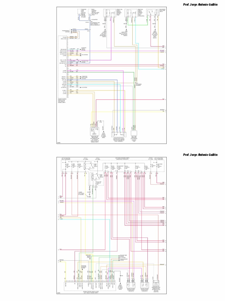 Post2007 Chevy Tahoe Wiring Harness Diagram