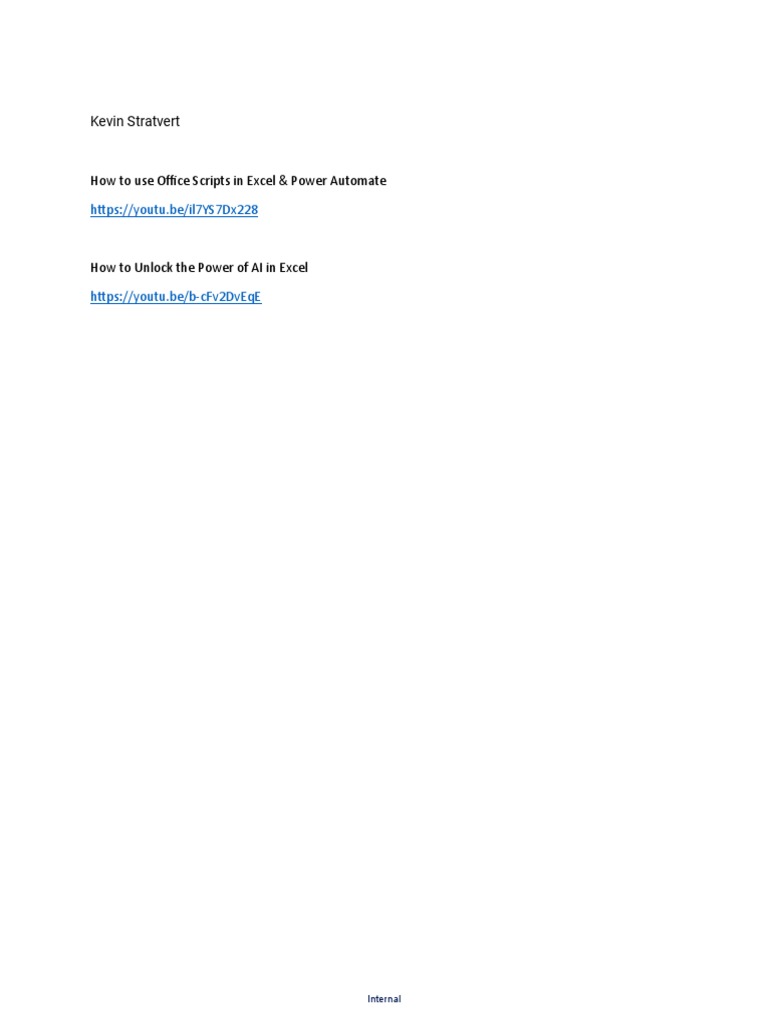 How To Use Office Scripts in Excel | PDF | Computers