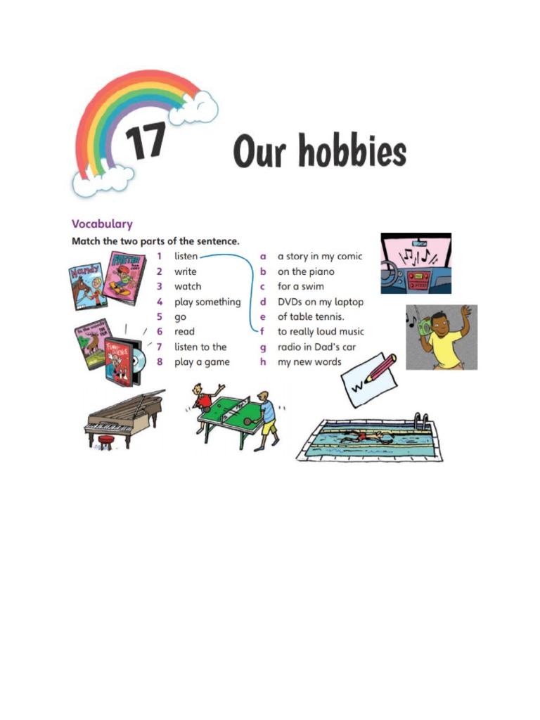 Unit 17 - Our Hobbies | PDF