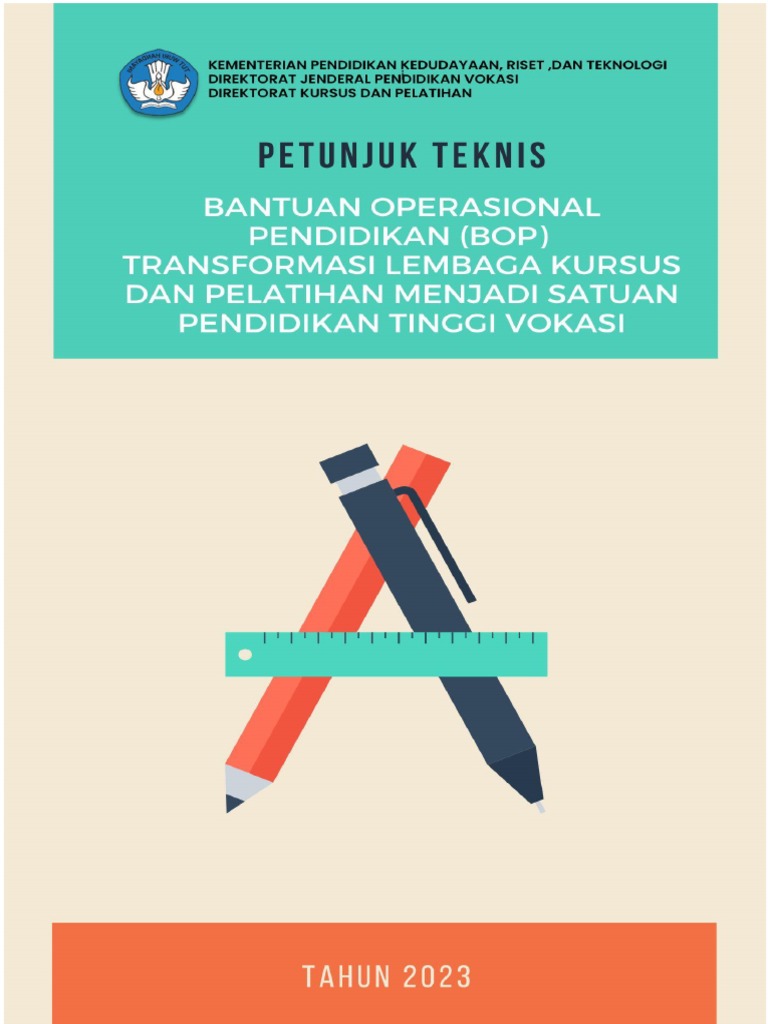 Draft 2 Juknis BOP - 2 (BANDUNG230223) | PDF