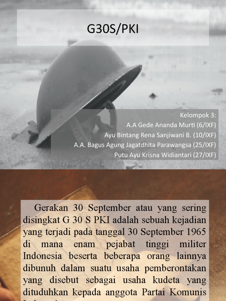 G30 S PKI | PDF