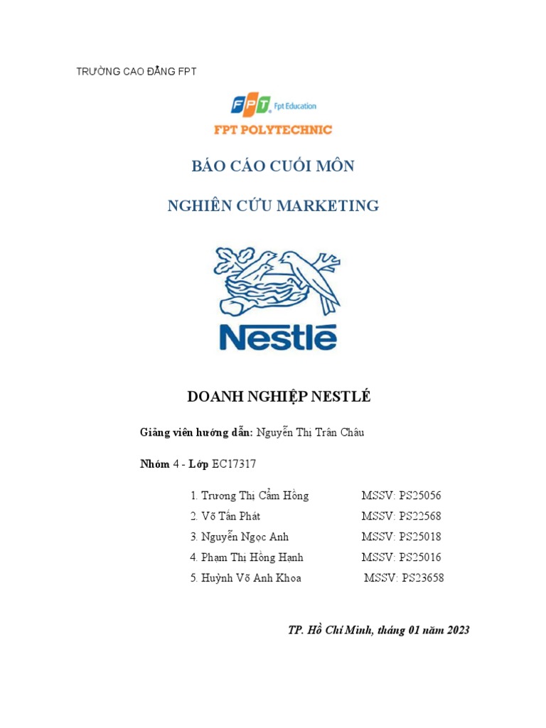 Asm - Nhom 4 Nghien Cuu Marketking | PDF