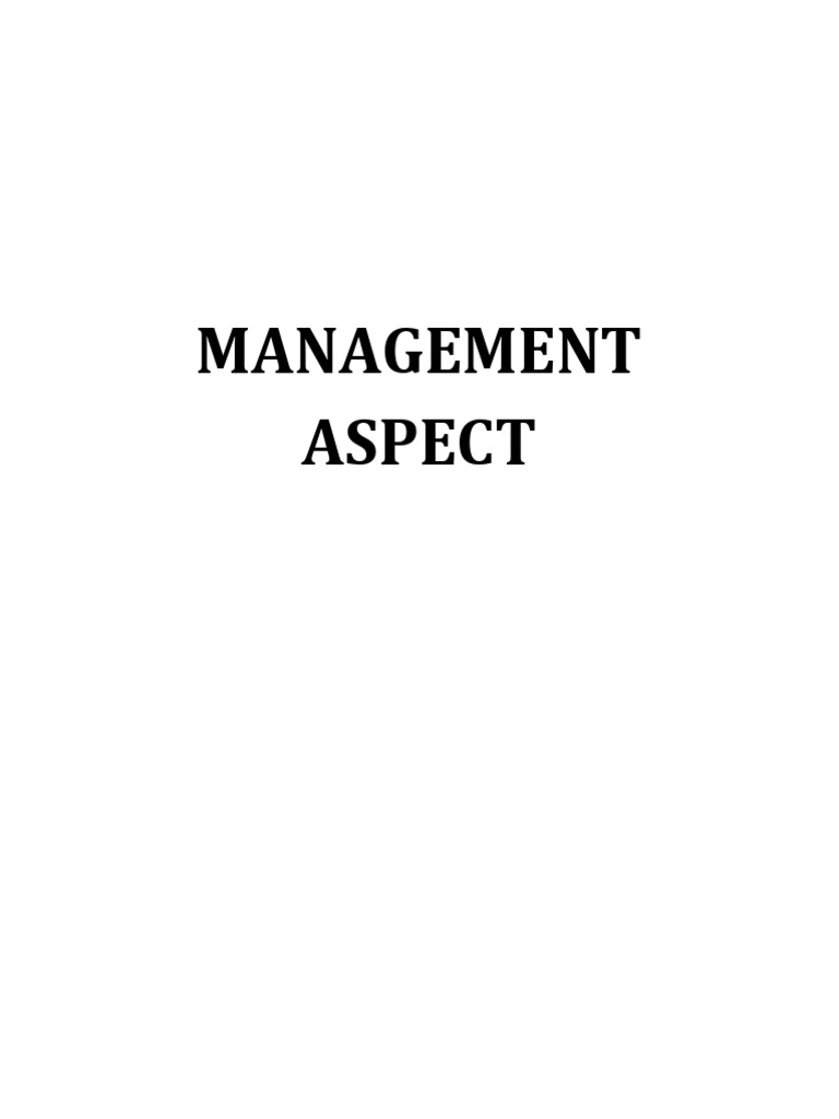 Management Aspect | PDF | Salary | Partnership