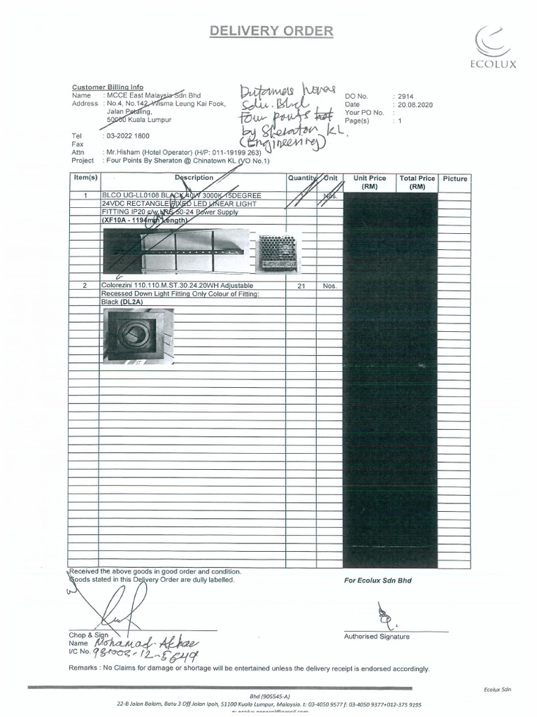 Delivery Order.pdf | PDF