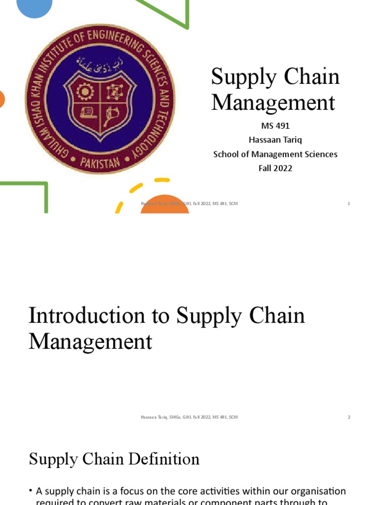 MS 491 Fall 2022 - Updated | PDF | Supply Chain Management | Forecasting