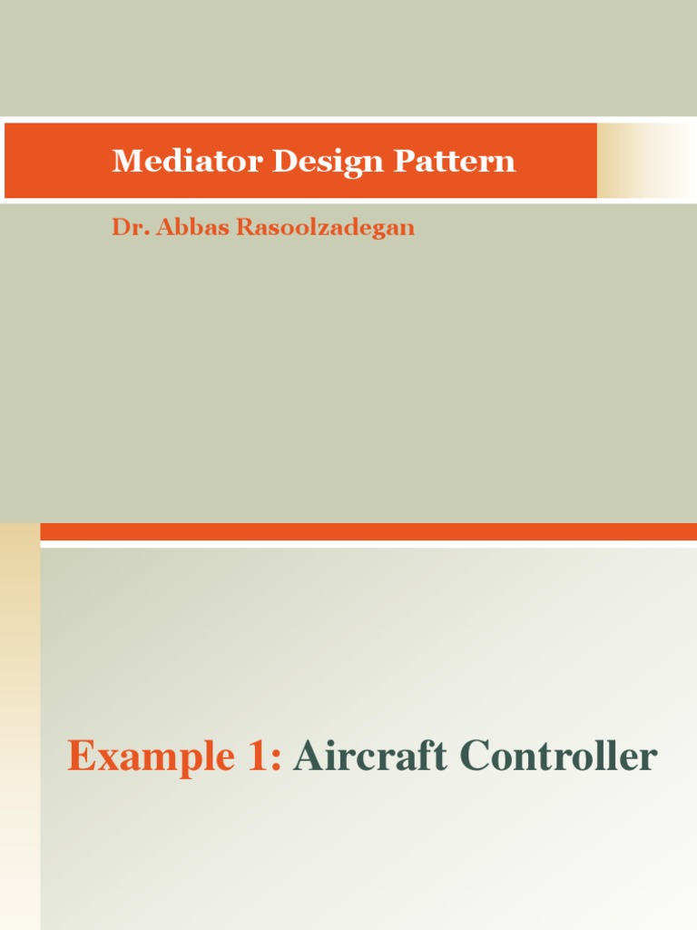 Mediator Supplementaryexamples Download Free Pdf Class Computer Programming Air