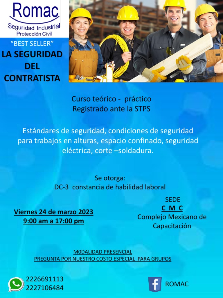 Seguridad Del Contratista | PDF