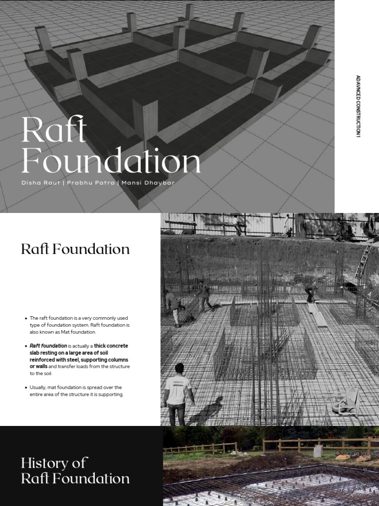 Raft Foundation | PDF | Foundation (Engineering) | Basement
