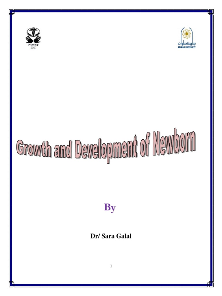 Normal Growth and Development of Newborn | PDF | Heat Transfer | Infants