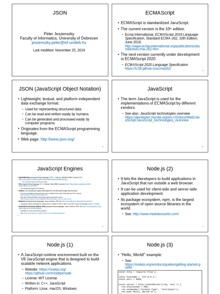 Json En-2x2 PDF | PDF | Java Script | Json
