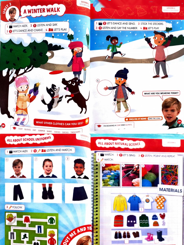 Learn With Us 1 - Unit 3 Oxford | PDF