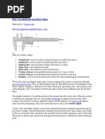 Calibration Uncertainty of Vernier Calipers | PDF | Calibration ...