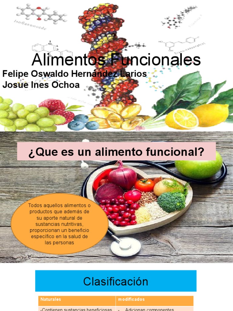 Alimentos Funcionales | PDF | Antioxidante | Vegetales