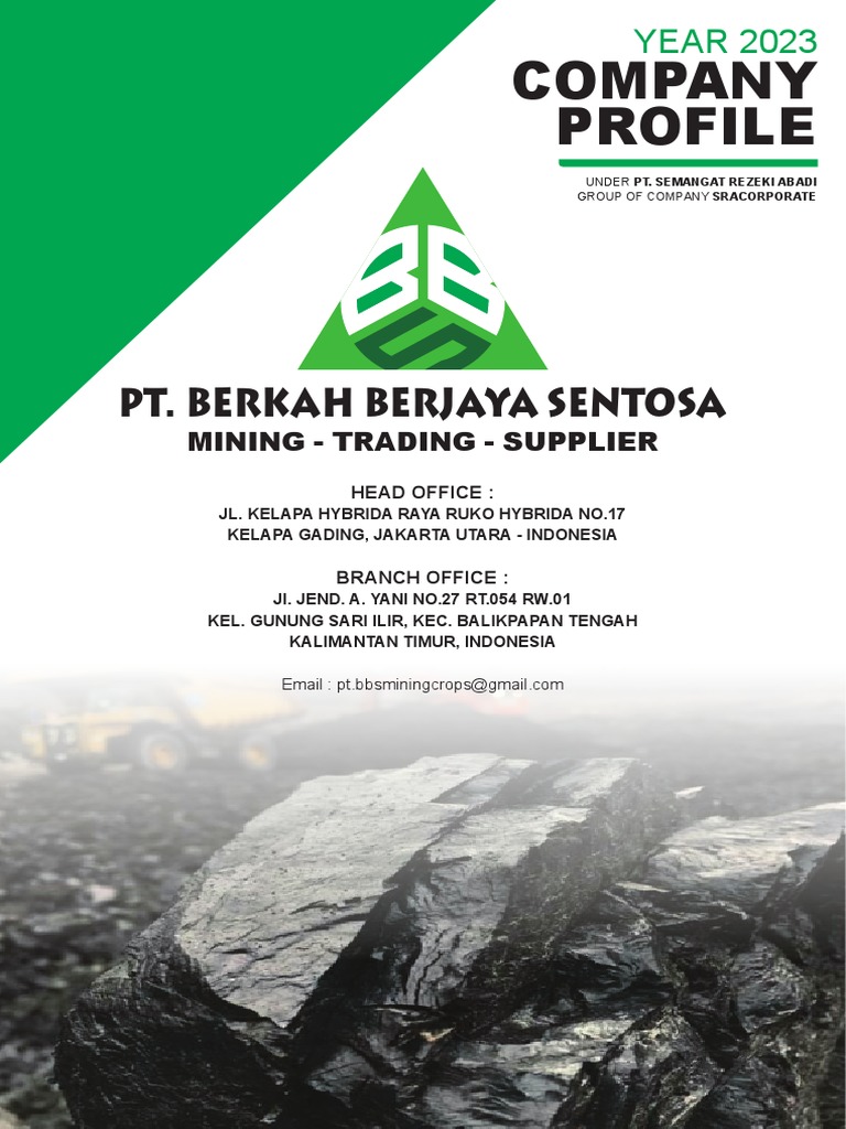 Company Profile: Pt. Berkah Berjaya Sentosa | PDF | Economies | Business