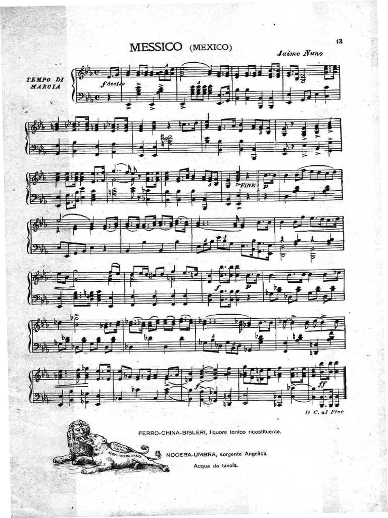 Anthems-Mexico National Anthem - SheetsDaily | PDF