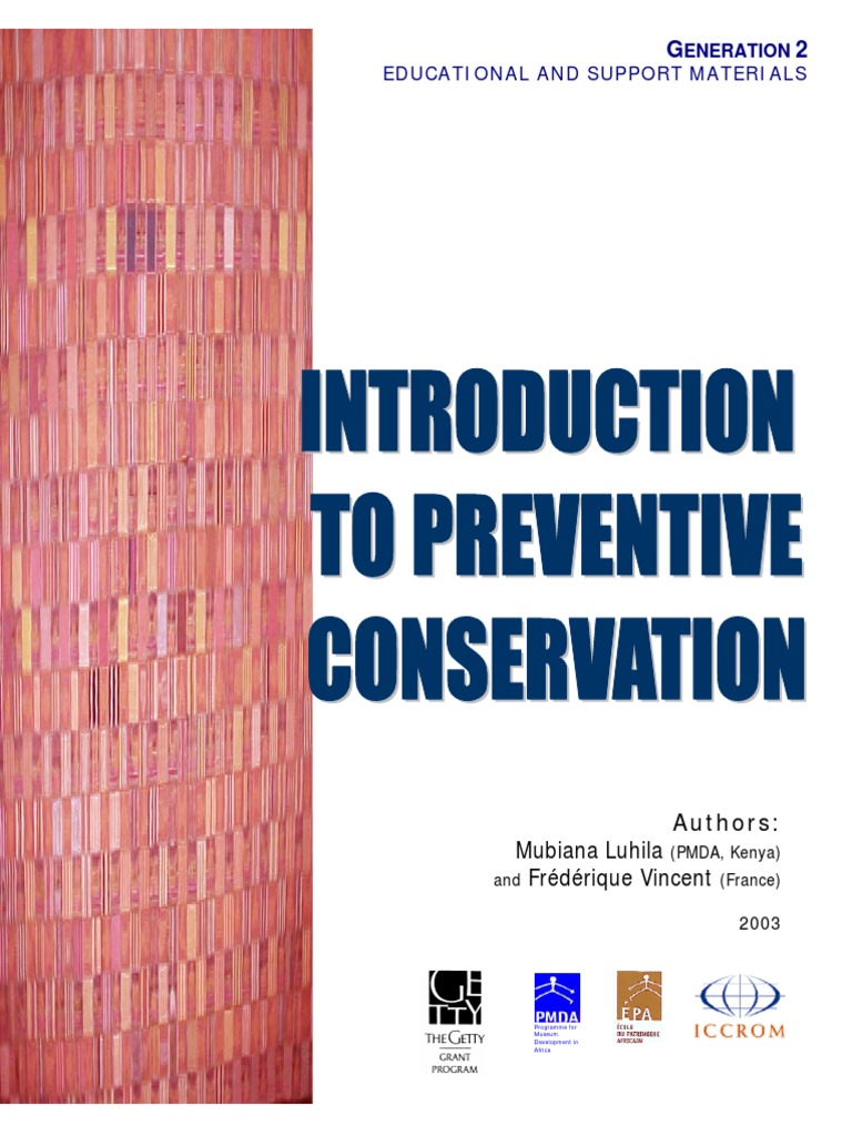 Preventive Conservation | PDF | Risk | Data