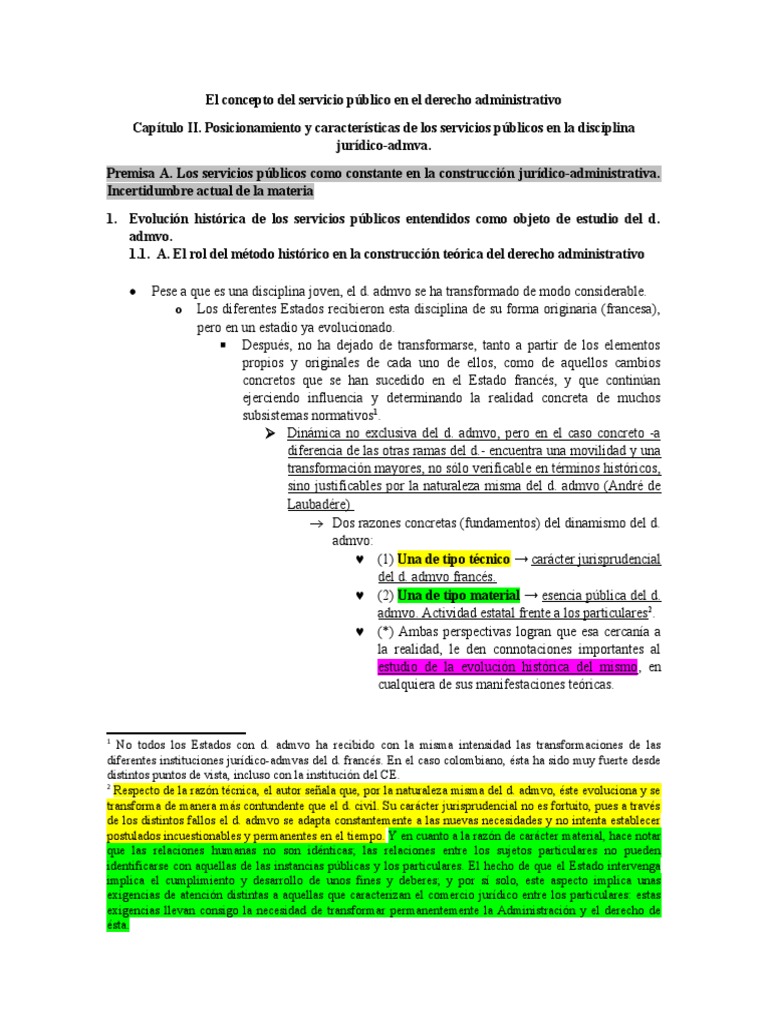 Resumen Servicios Públicos | PDF | Estado (política) | Caso de ley