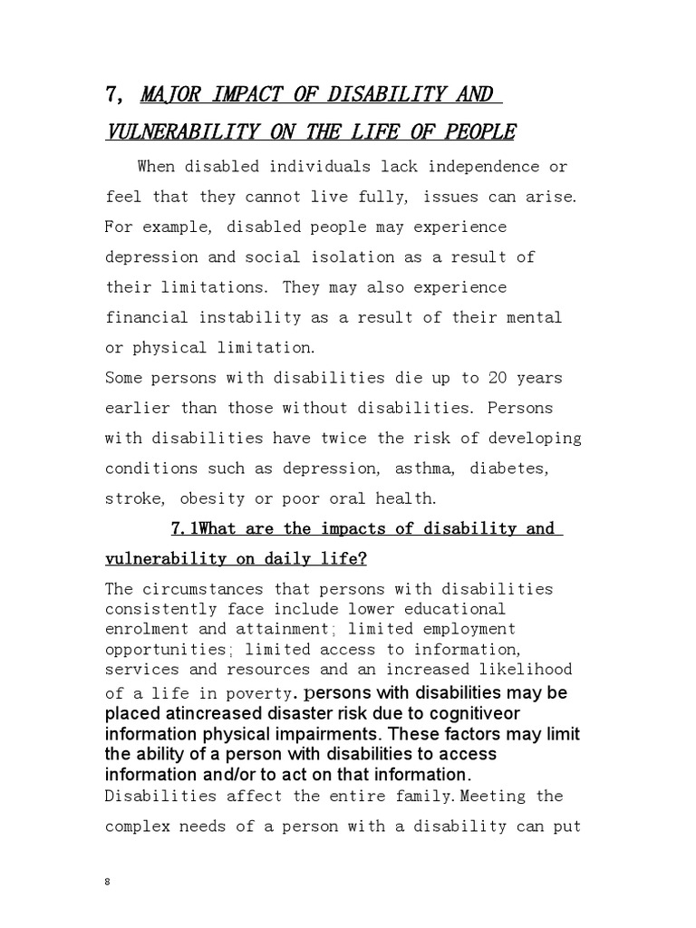 In Clu Ss Iveness | PDF | Disability | Vulnerability (Computing)