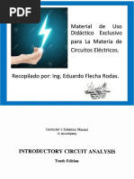 Boylestad (Introduccion A Analisis de Circuitos) - Solucionario - 10ma Edición | PDF