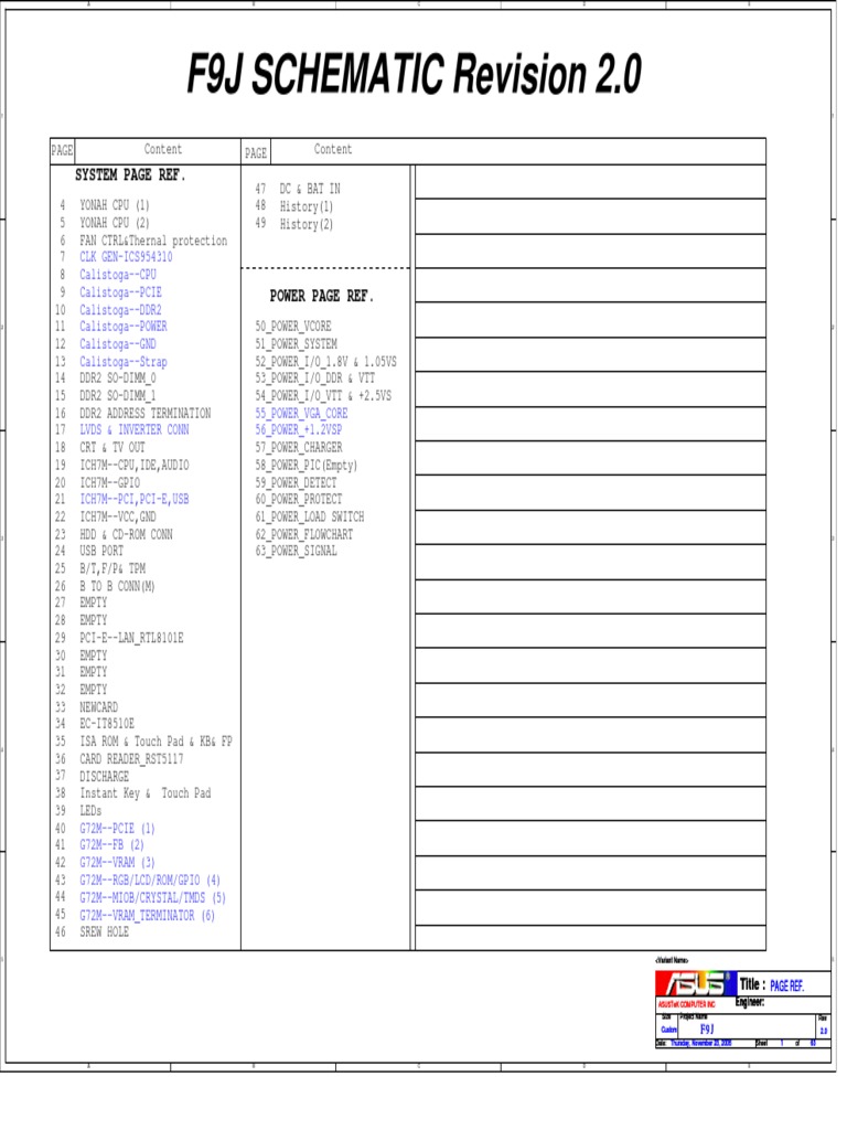 ASUSF9J | PDF | Computing | Computer Engineering
