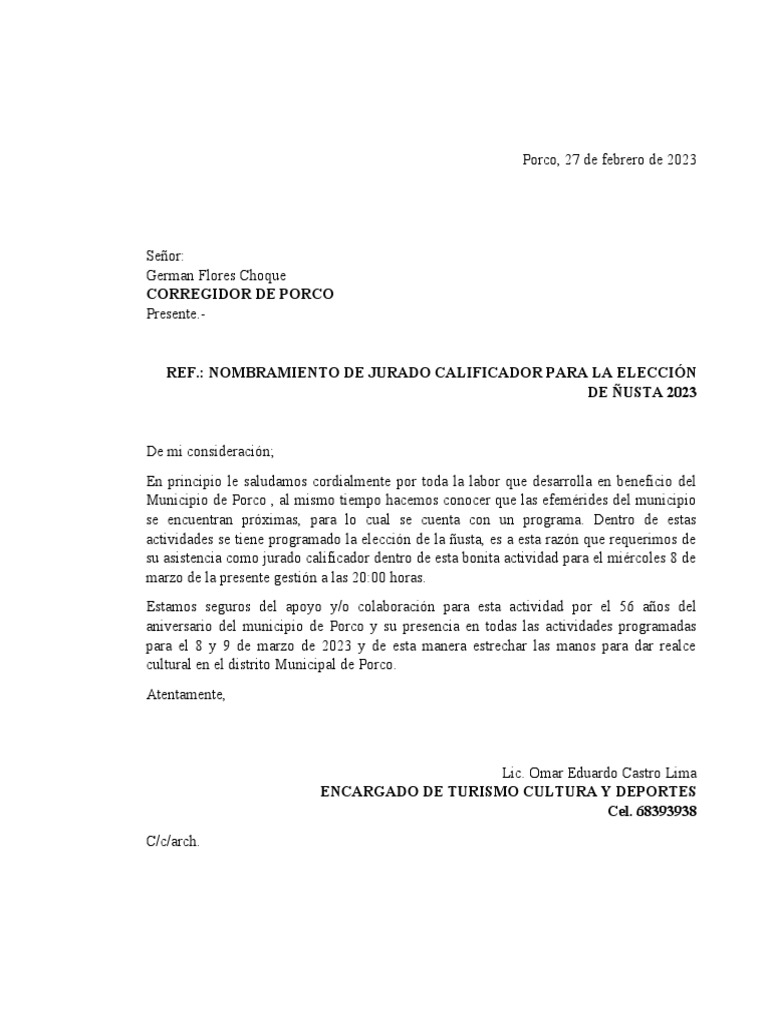 sOLICITUD Jurado | PDF