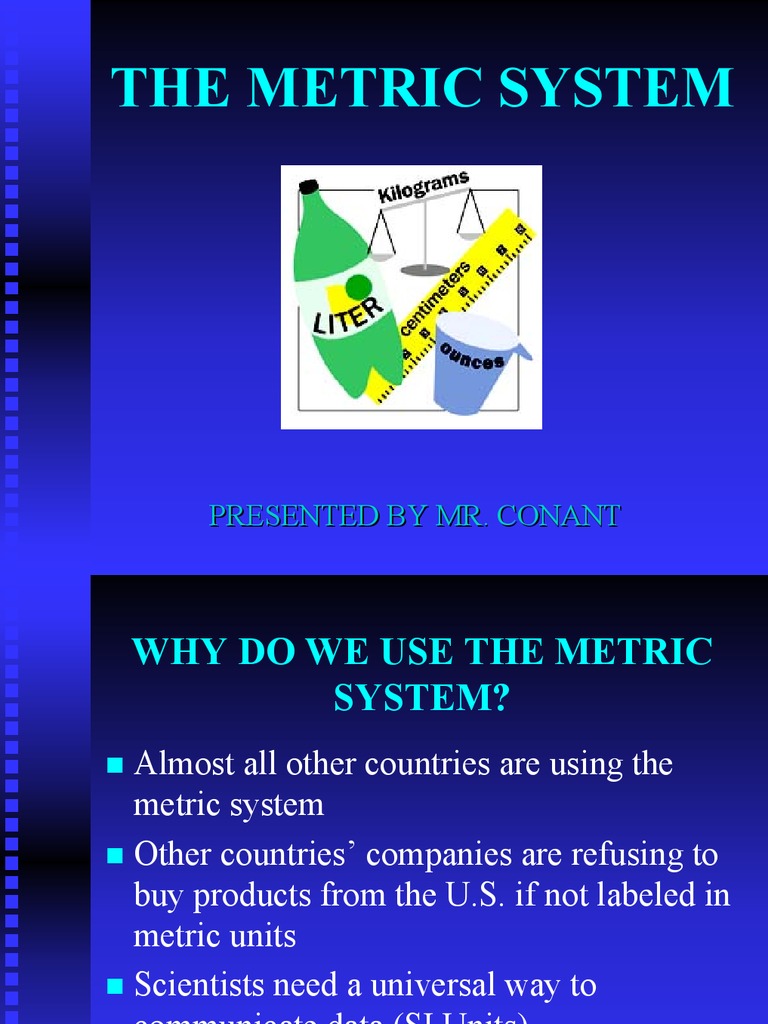 Metric System | PDF
