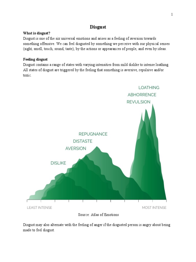 Disgust | PDF | Disgust | Feeling