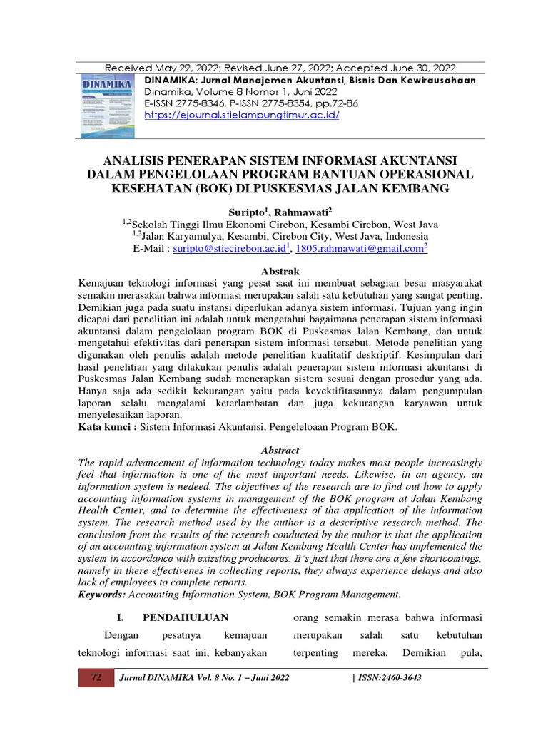 Jurnal Pembiayaan 1 | PDF