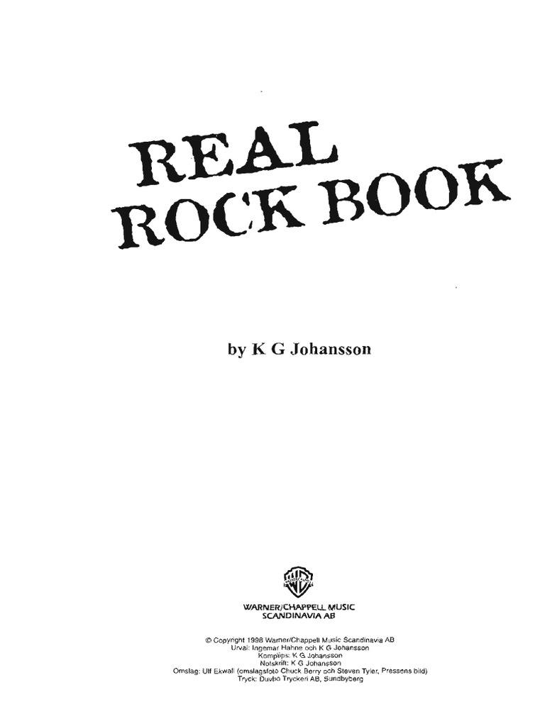 Real Rock Book | PDF