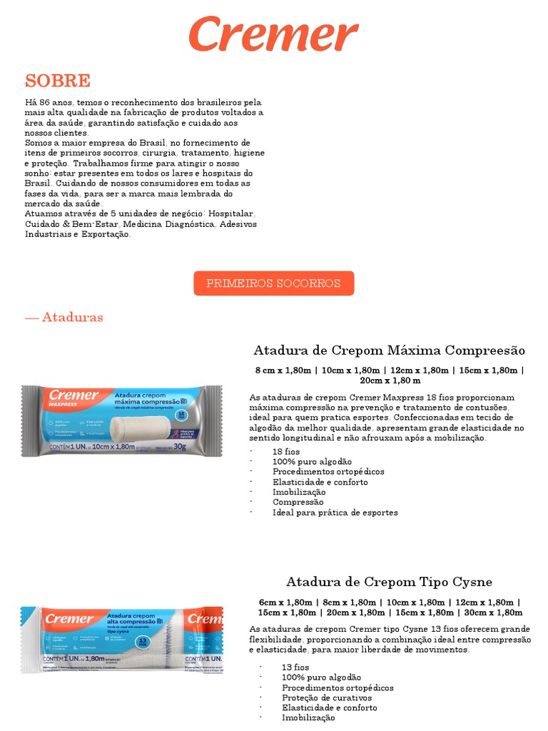 Catalogo Cremer 2 PDF | PDF | Algodão